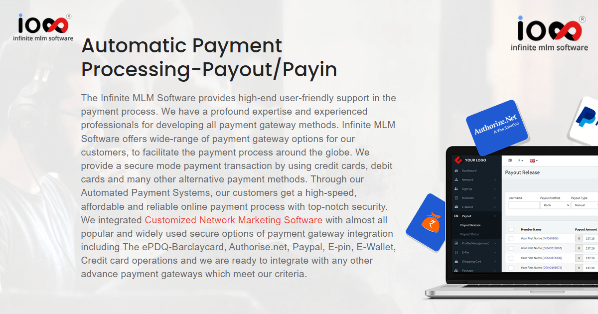 Automatic MLM Payment Gateway: Secure Payment & Processing