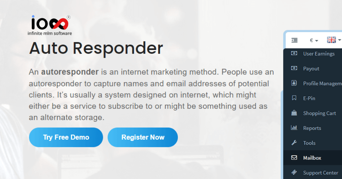 Auto Responder | Infinite MLM Add-On